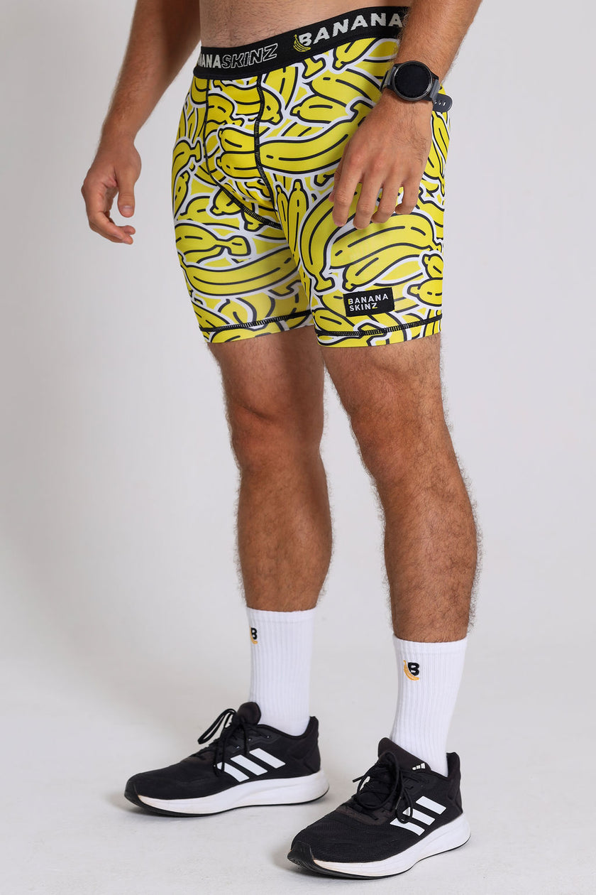 BS Compression S/tights (printed) - A Got a Peeling – Banana Skinz